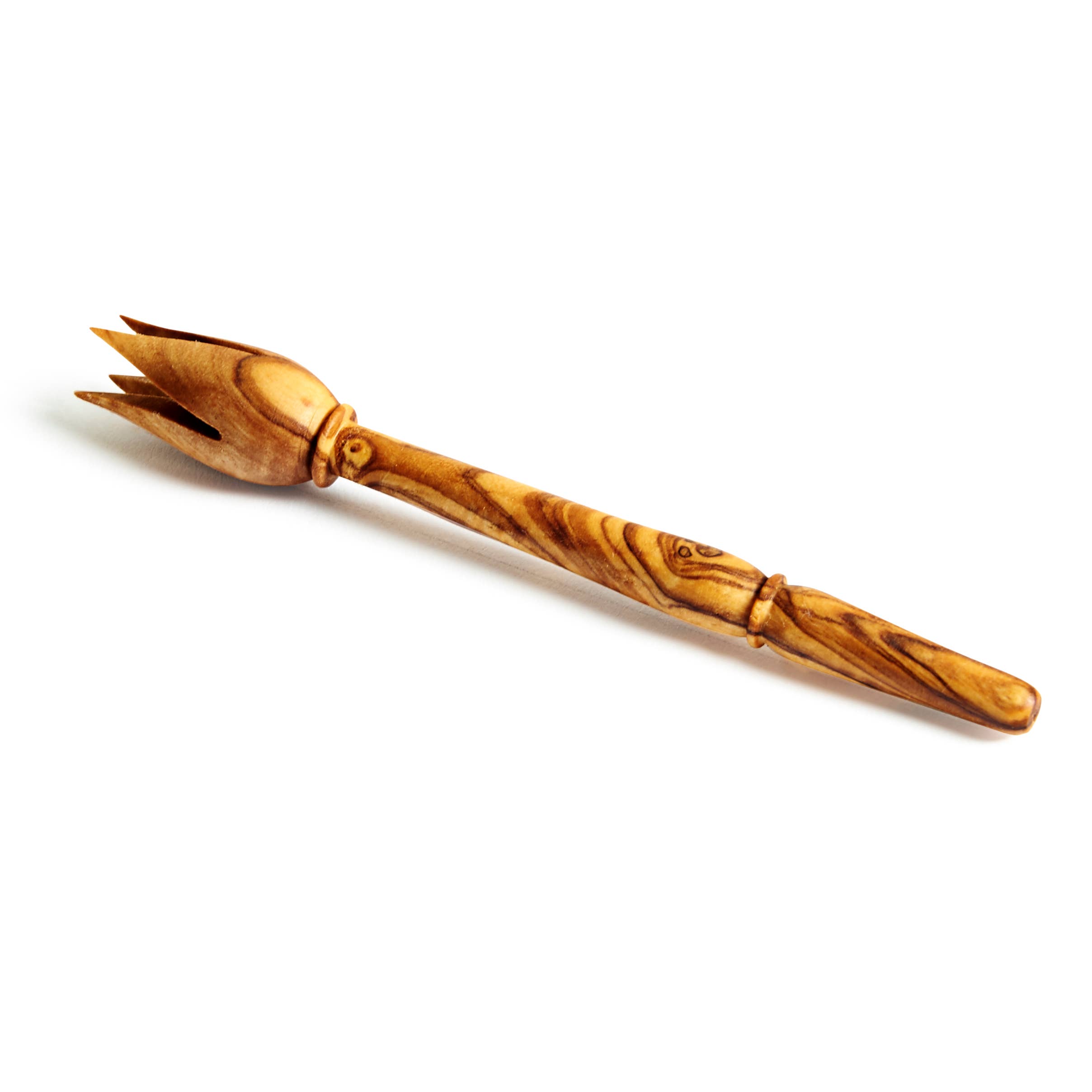 Natural OliveWood - Olive Wood Olive Picker | Crow and Cactus Co.
