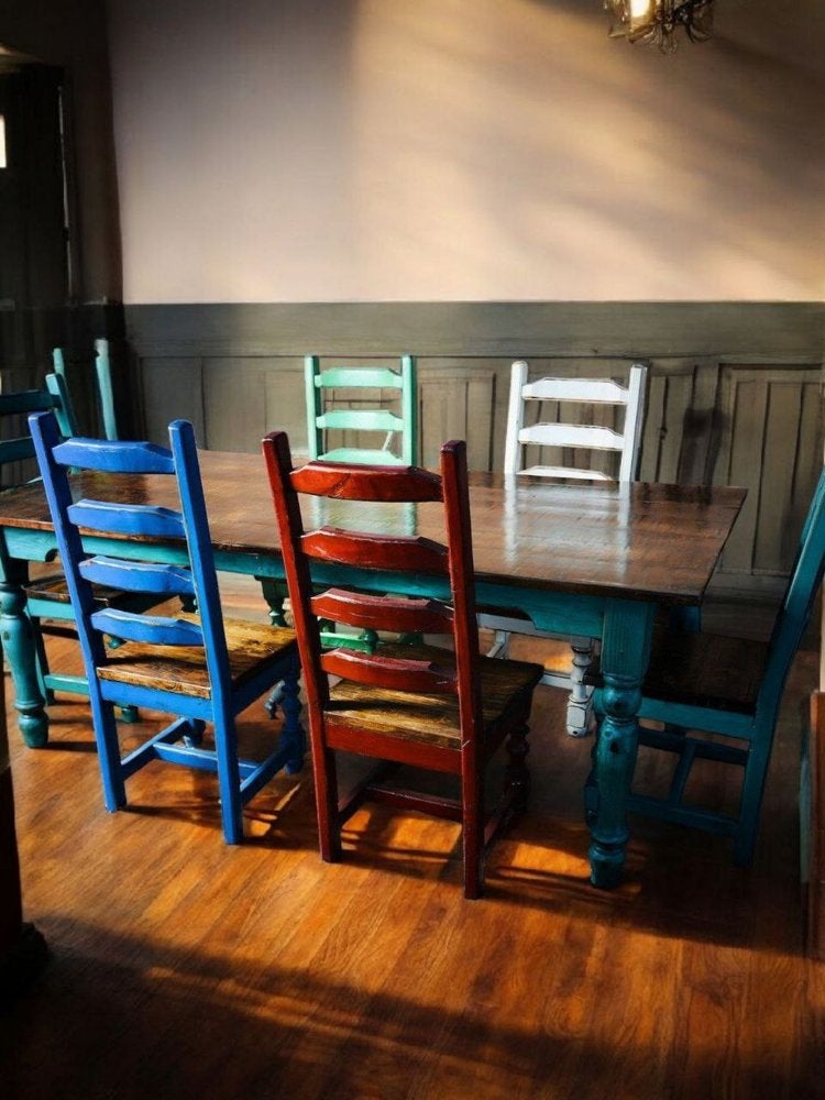 Farm Dining Table Set | The Crow and Cactus Company